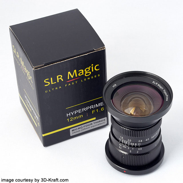 SLR Magic HyperPrime 12mm f/1.6 lens officially announced - Photo Rumors
