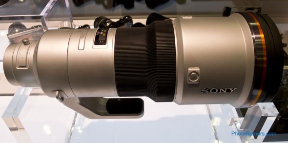 Sony announces 500mm f/4 Alpha mount lens (SAL500F40G) - Photo Rumors