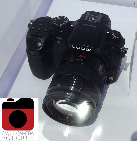 Panasonic GH 4K camera prototype on display at CES - Photo Rumors