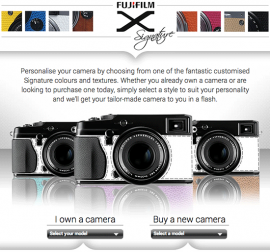 New Fuji X camera customization service offered in the UK - Photo Rumors