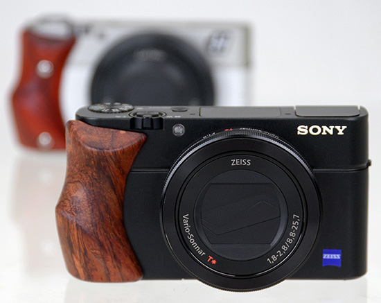 The Fotodiox cherry wood camera grip will transform your Sony RX100 III ...