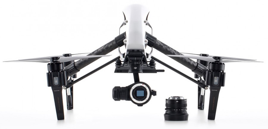The new DJI Zenmuse X5/X5R drone has a 4k Micro Four Thirds camera ...
