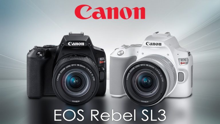 Canon EOS Rebel SL3 DSLR camera officially announced - Photo Rumors