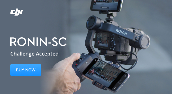 DJI Ronin-SC gimbal stabilizer for mirrorless cameras officially ...