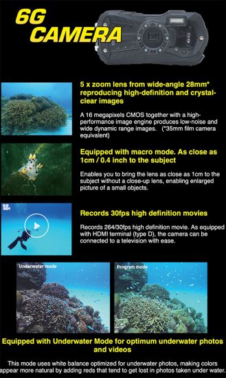 The new SEA & SEA DX-6G underwater compact camera and housing set is ...