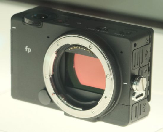 Sigma fp full-frame L-mount mirrorless camera additional information ...