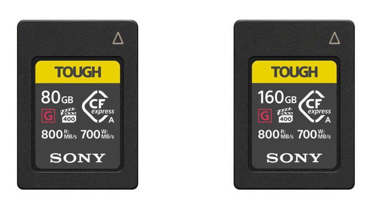 Announced: Sony Tough CFexpress Type A memory card and reader - Photo ...