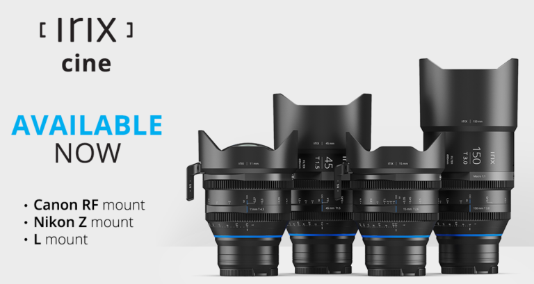 Irix Cine lenses now available for Nikon Z, Canon RF and Leica L mounts ...