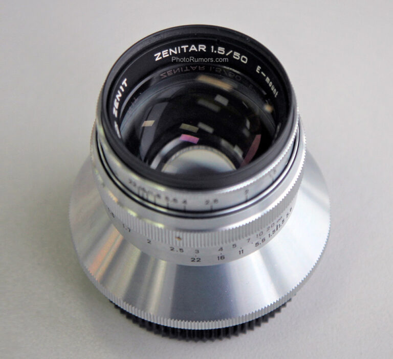 Zenit announced a new Zenitar 50mm f/1.5 lens for Sony E-mount - Photo ...
