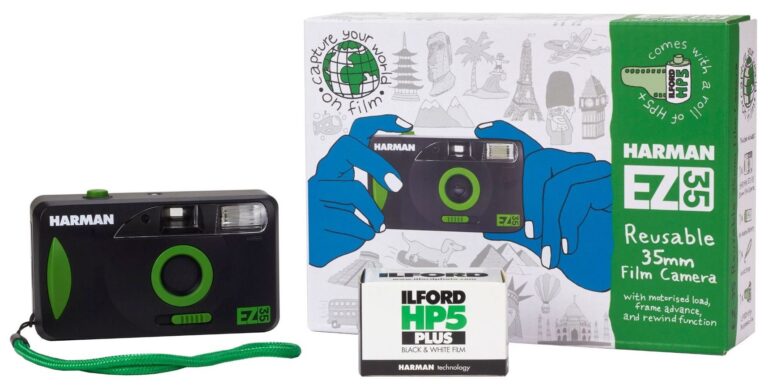 New Harman EZ-35 reusable 35mm film point-and-shoot camera announced ...