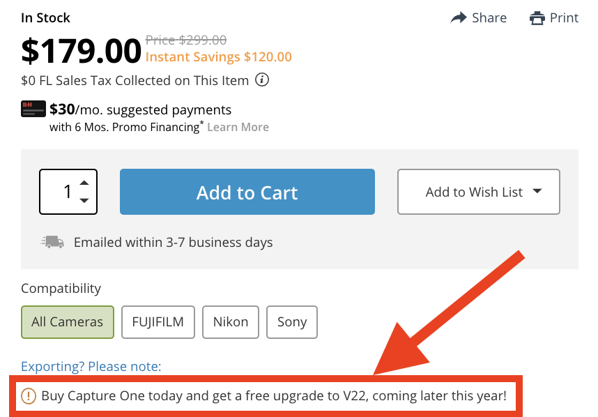Capture One Pro 21 is now $170 off + free upgrade to version 22 - Photo ...