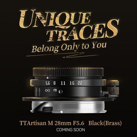 TTartisan to announce two new lenses: 28mm f/5.6 black brass and 50mm f ...