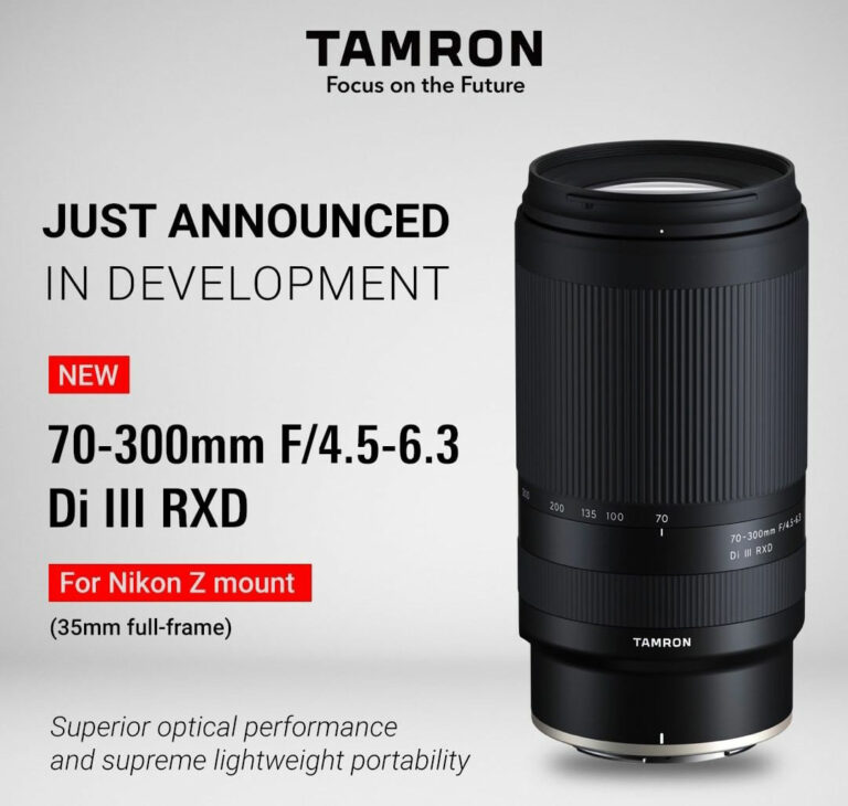 Tamron announces first mirrorless lens for Nikon Z-mount, will not make ...