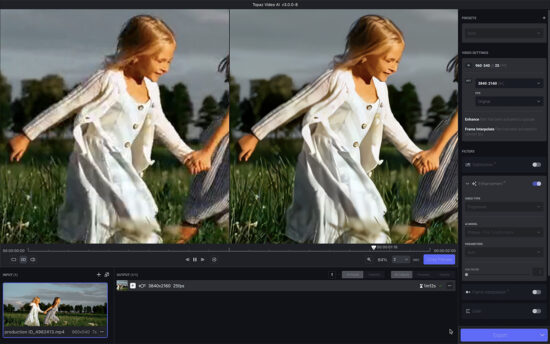 Topaz Labs released a new/rebuilt version of Video Enhance AI (coupon ...