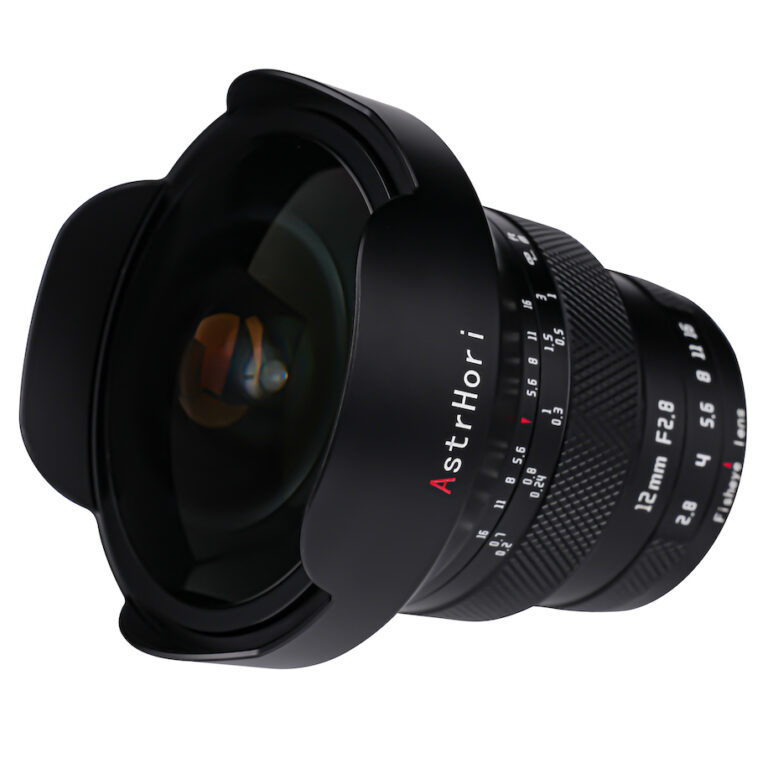 AstrHori 12mm f/2.8 fisheye and 18mm f/8 shift full-frame lenses ...