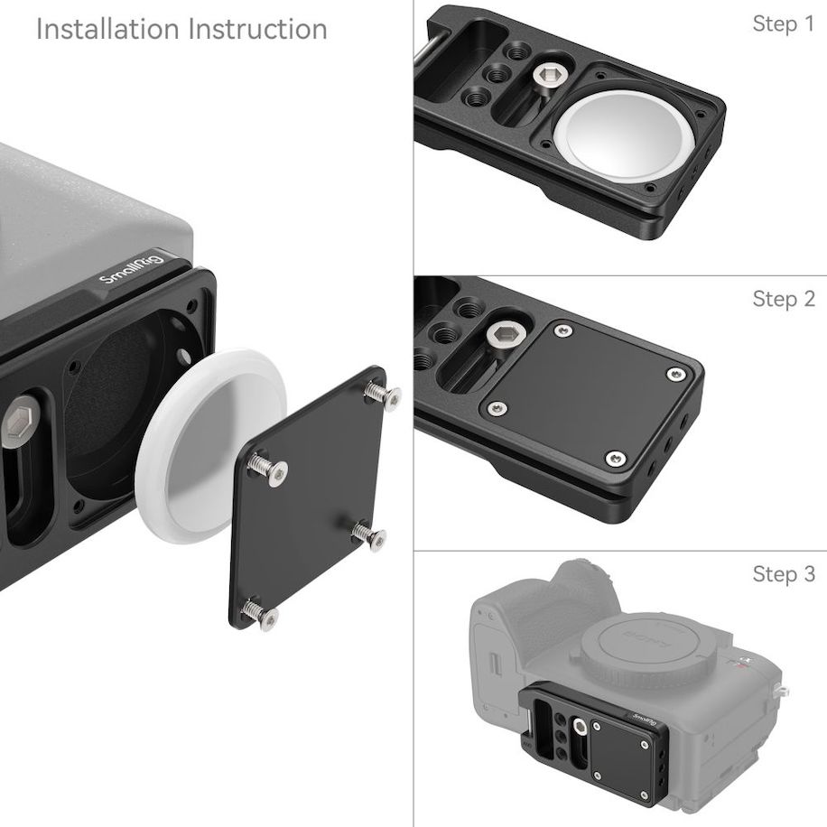 Smallrig now also offers camera accessories with a hidden Apple Airtag ...