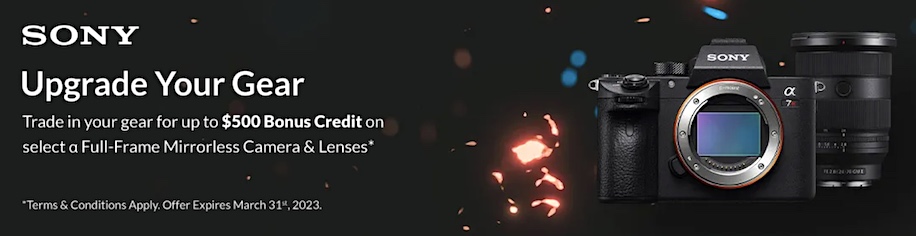 The Sony trade-in program is back in the US – Seriously Photography