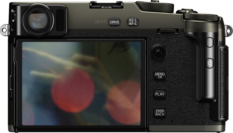 Fujifilm Switzerland displays an X-Pro3 camera with a different LCD ...