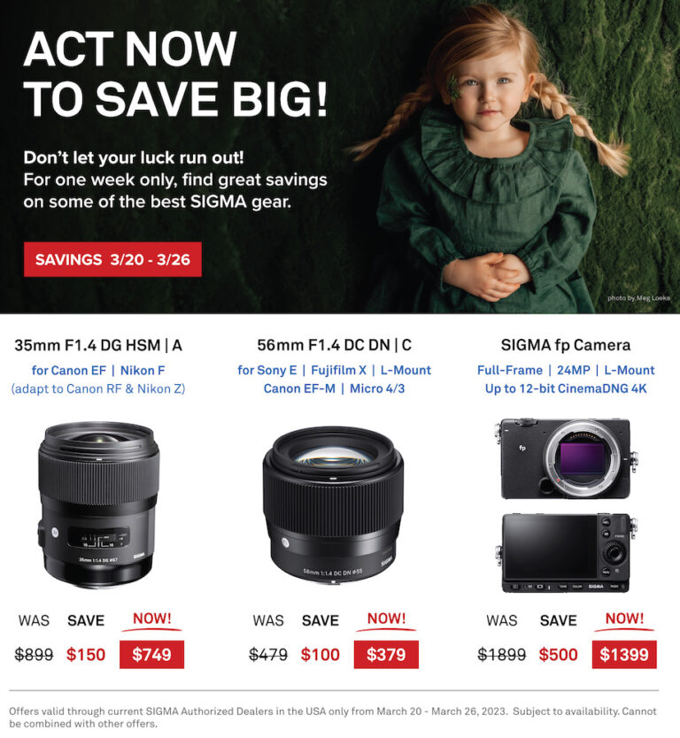 New OM System and Sigma savings in the US - Photo Rumors