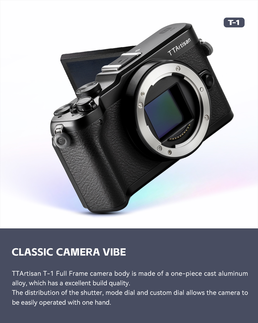 TTartisan is working on a new T-1 mirrorless camera - Photo Rumors