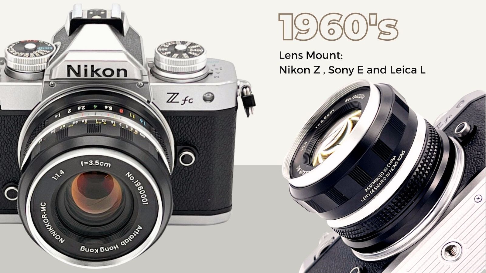 Check out these new classic NONIKKOR-MC 35mm f/1.4 lenses available for ...