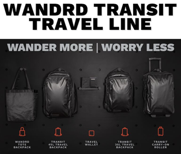 New on Kickstarter: WANDRD TRANSIT Travel Line and Peak Design Micro ...