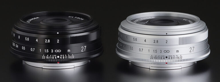 Voigtlander Ultron 27mm f/2 X-mount lens is now officially announced ...