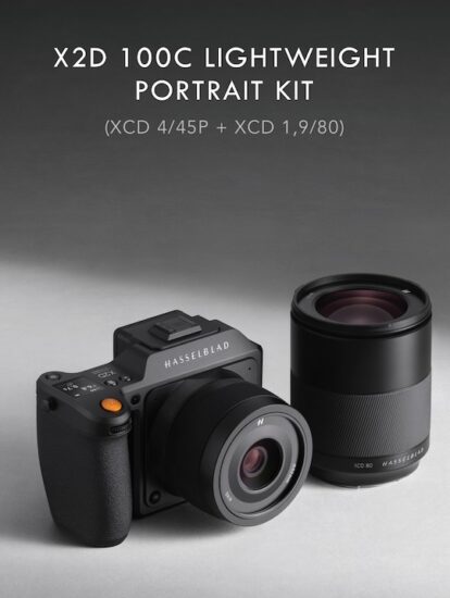 Hasselblad announced a new X2D 100C lightweight portrait kit - Photo Rumors