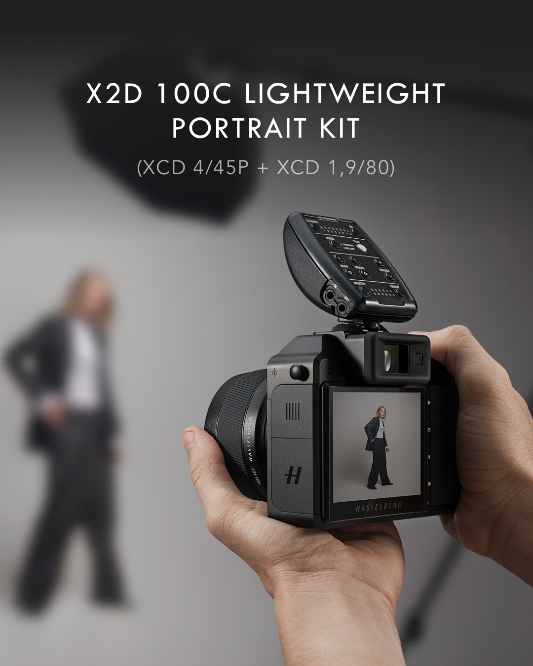 Hasselblad announced a new X2D 100C lightweight portrait kit ...