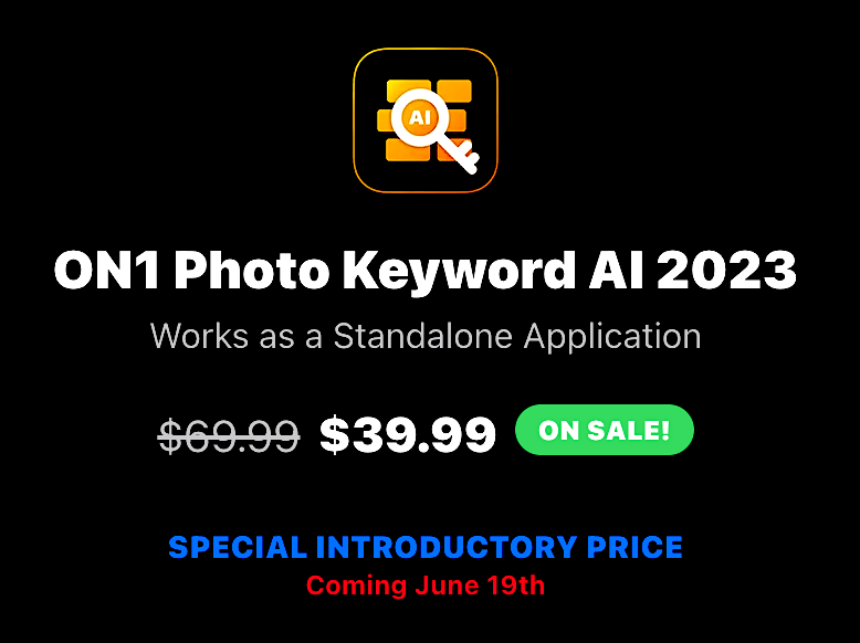 ON1 introduced ON1 Photo Keyword AI 2023: make all of your photos ...