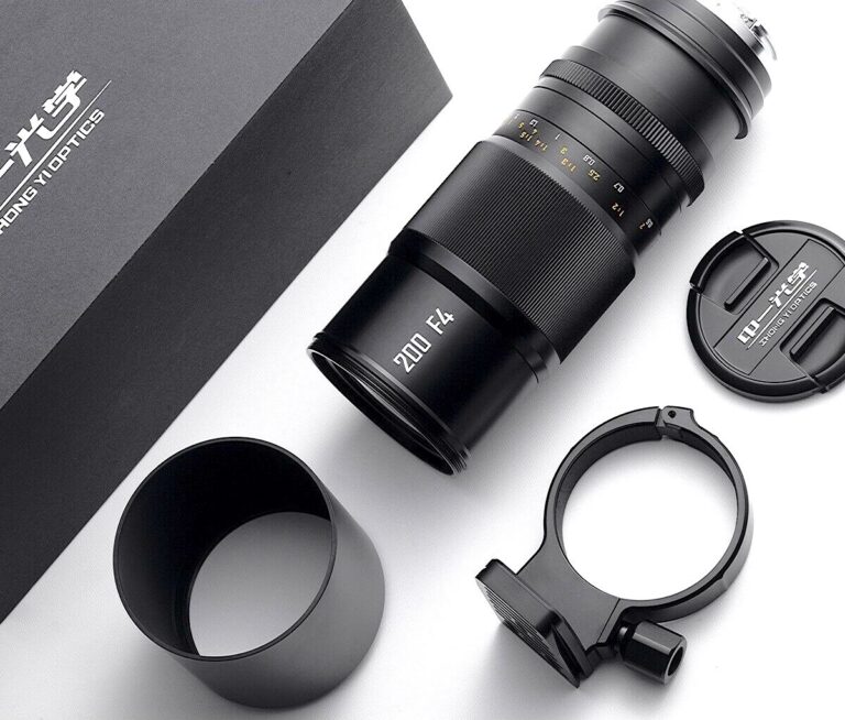 Zhongyi Optics APO 200mm f/4 Macro 1X lens officially released (for E/Z ...