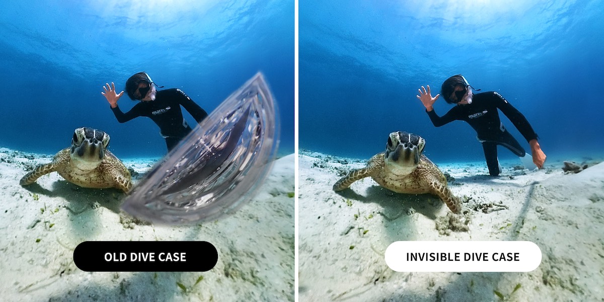 Insta360 introduced a new X3 invisible dive kit – Seriously Photography