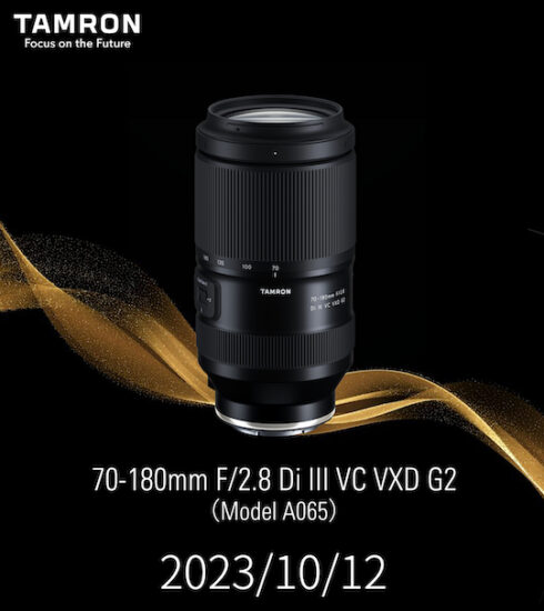 The new Tamron 70-180mm f/2.8 Di III VC VXD G2 lens is now officially released and available for ...