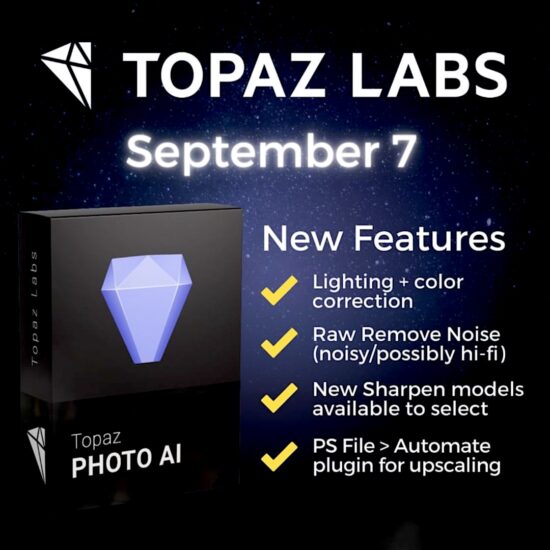 The Topaz Labs Photo AI version 2.0 sale is ending soon - Photo Rumors