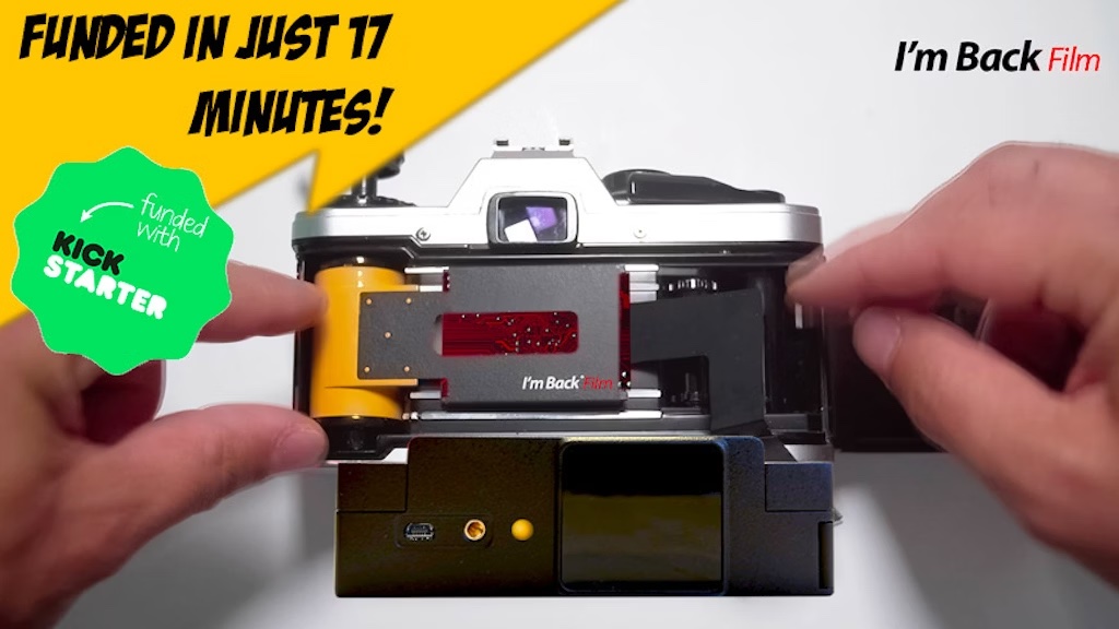 New on Kickstarter: "I'm Back Film" adds 20MP digital film cartridge to ...