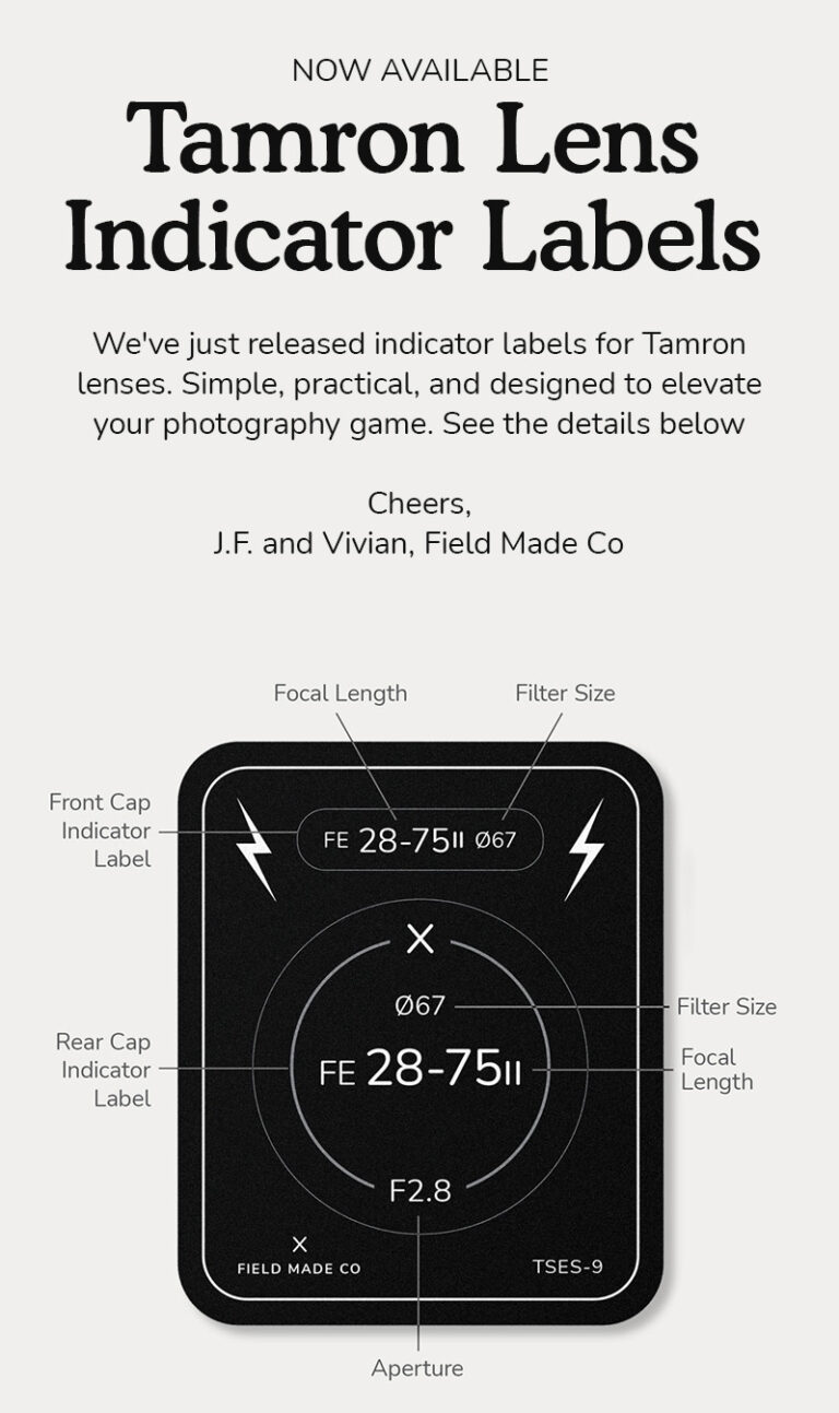 FieldMade is launching the next-generation camera indicator labels for ...