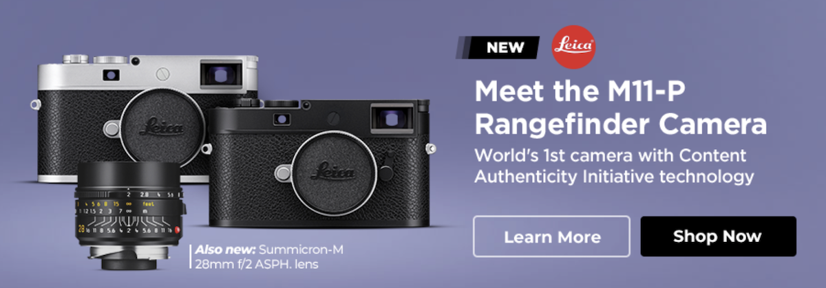 Leica M11 P Announced The Worlds First Camera With Content