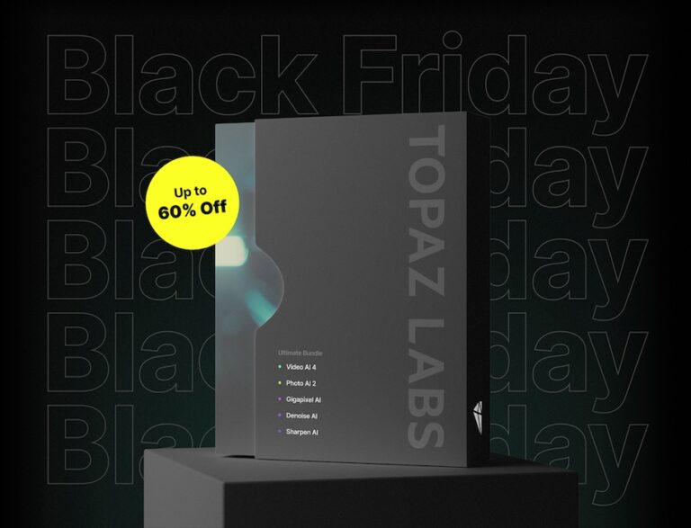 Topaz Labs Black Friday deals start now - Photo Rumors
