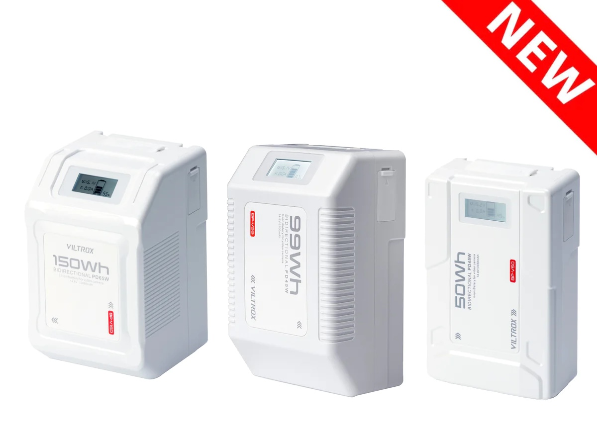 Viltrox announced three new V-mount batteries - Photo Rumors