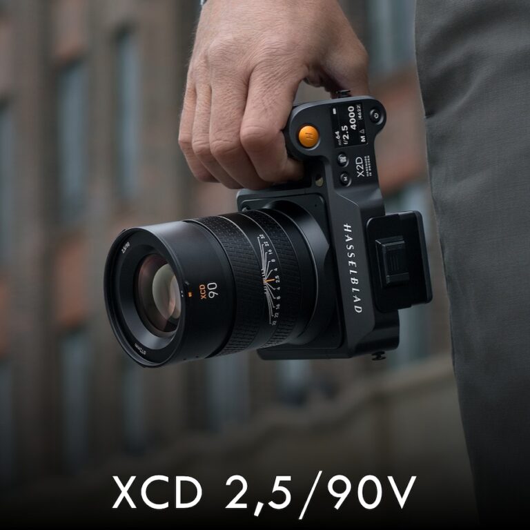 Hasselblad XCD 90mm f/2.5 V lens officially released together with a new X2D 100C firmware ...