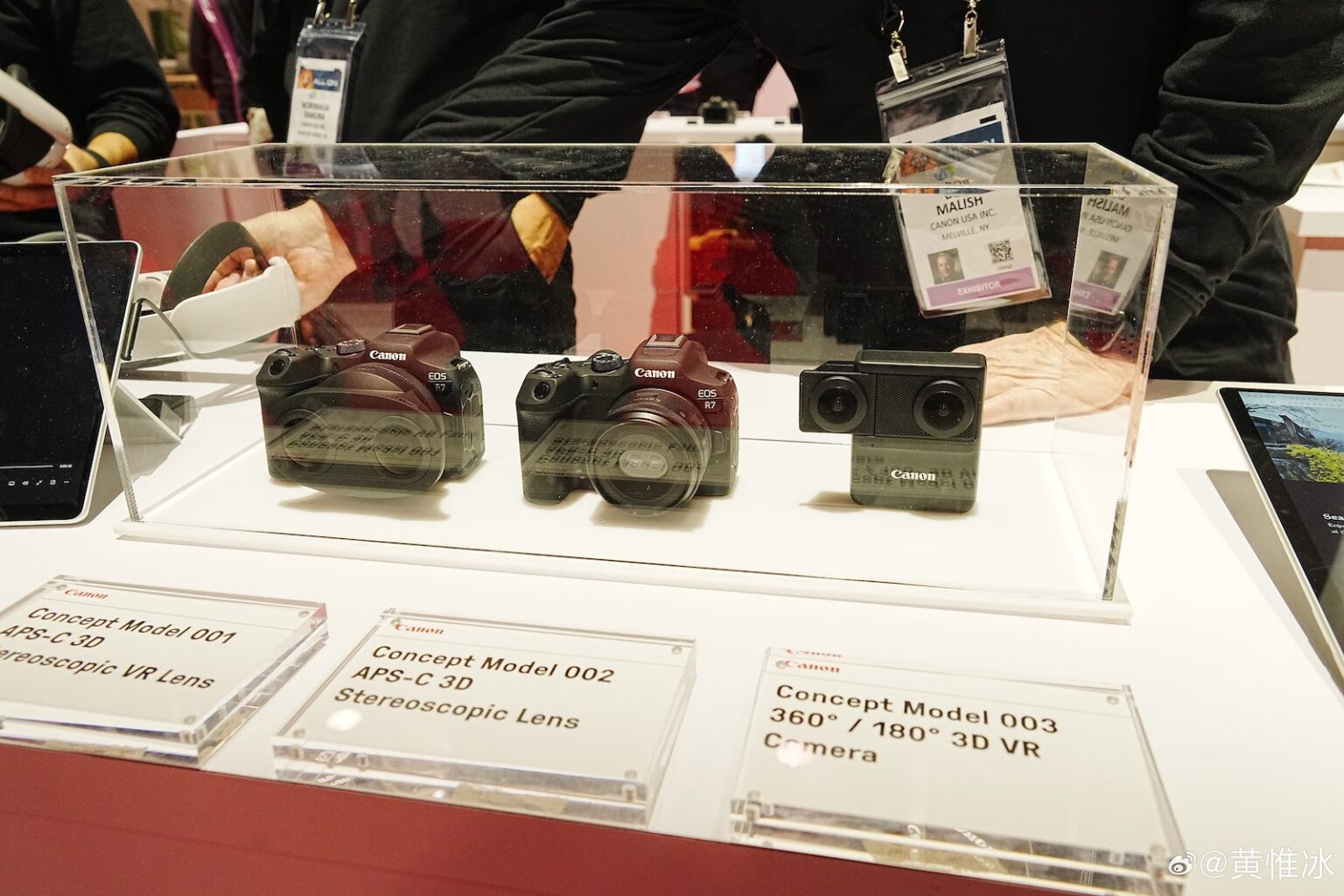 Canon showed new 3D stereoscopic VR lenses and 360 camera concept at ...