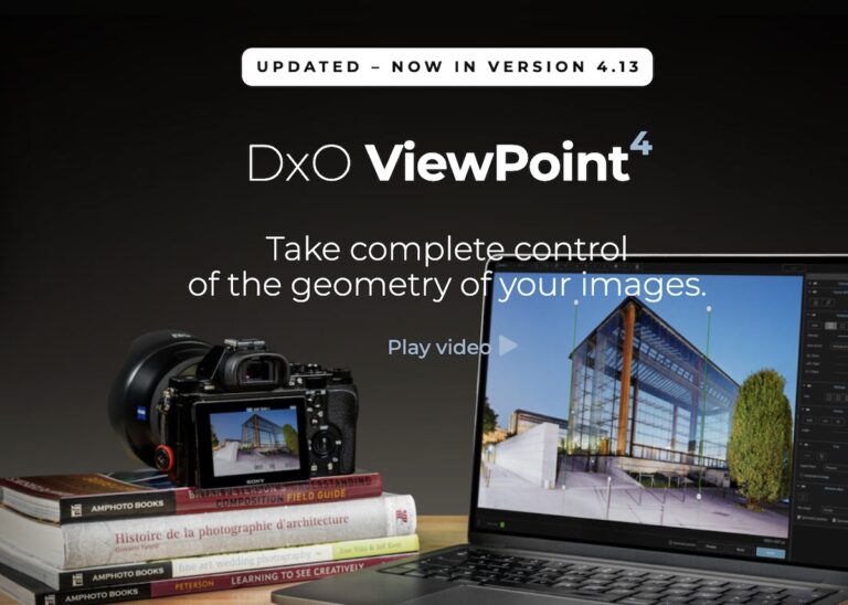 DxO ViewPoint 4.13 released - Photo Rumors