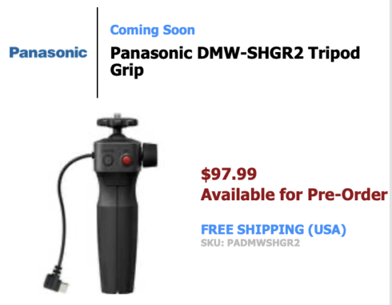 Panasonic Lumix G100D camera released in the US - Photo Rumors