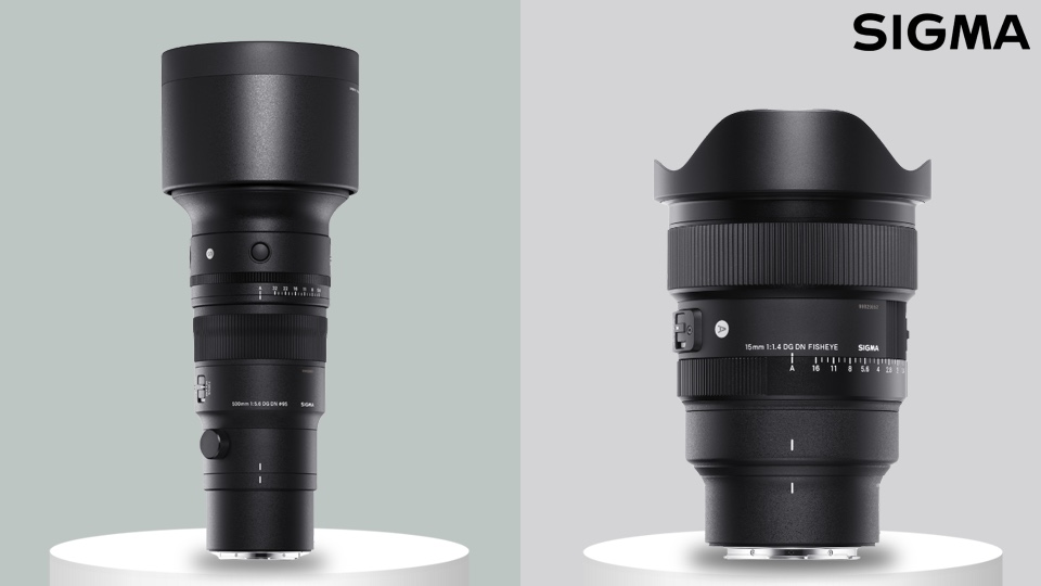 Sigma announces two new lenses: 500mm f/5.6 DG DN OS | Sports & 15mm f ...