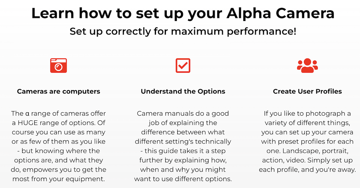 Matt Granger's new Sony Setup Guide is now available for pre-order ...