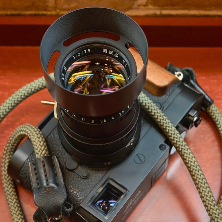Light Lens Lab is developing a new 75mm f/2 "SP-II" lens for Leica M ...