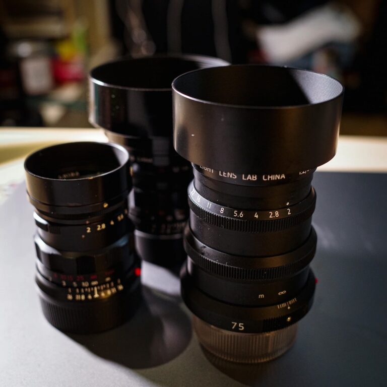 Light Lens Lab is developing a new 75mm f/2 "SP-II" lens for Leica M ...