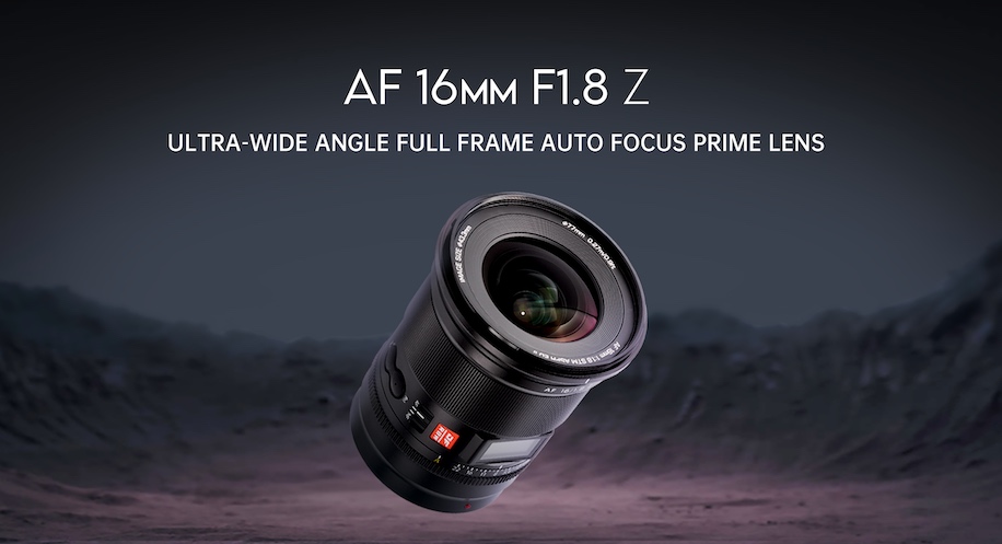 Viltrox AF 16mm f/1.8 full-frame lens (Nikon Z) officially announced ...