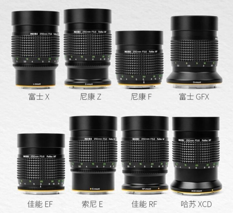 Additional information on the upcoming NiSi 250mm f/5.6 lens (E / R ...