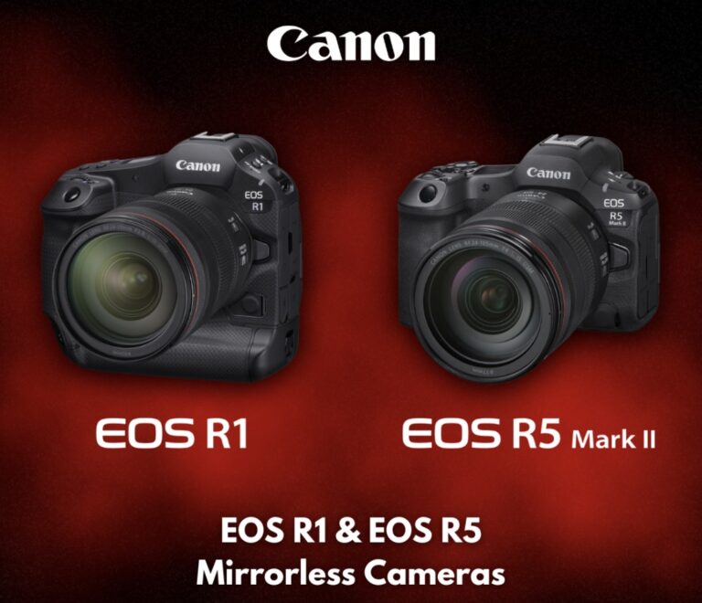 The long-rumored Canon EOS R1 and R5 Mark II cameras are now officially ...